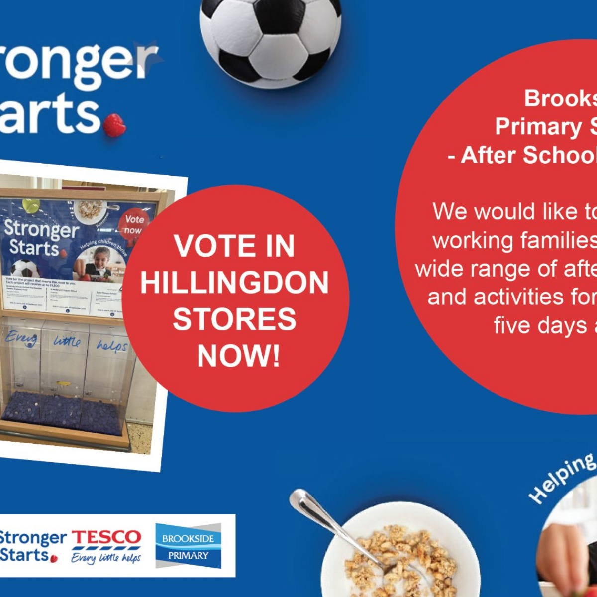 The Rosedale Hewens Academy Trust - Tesco Stronger Starts - Vote in ...