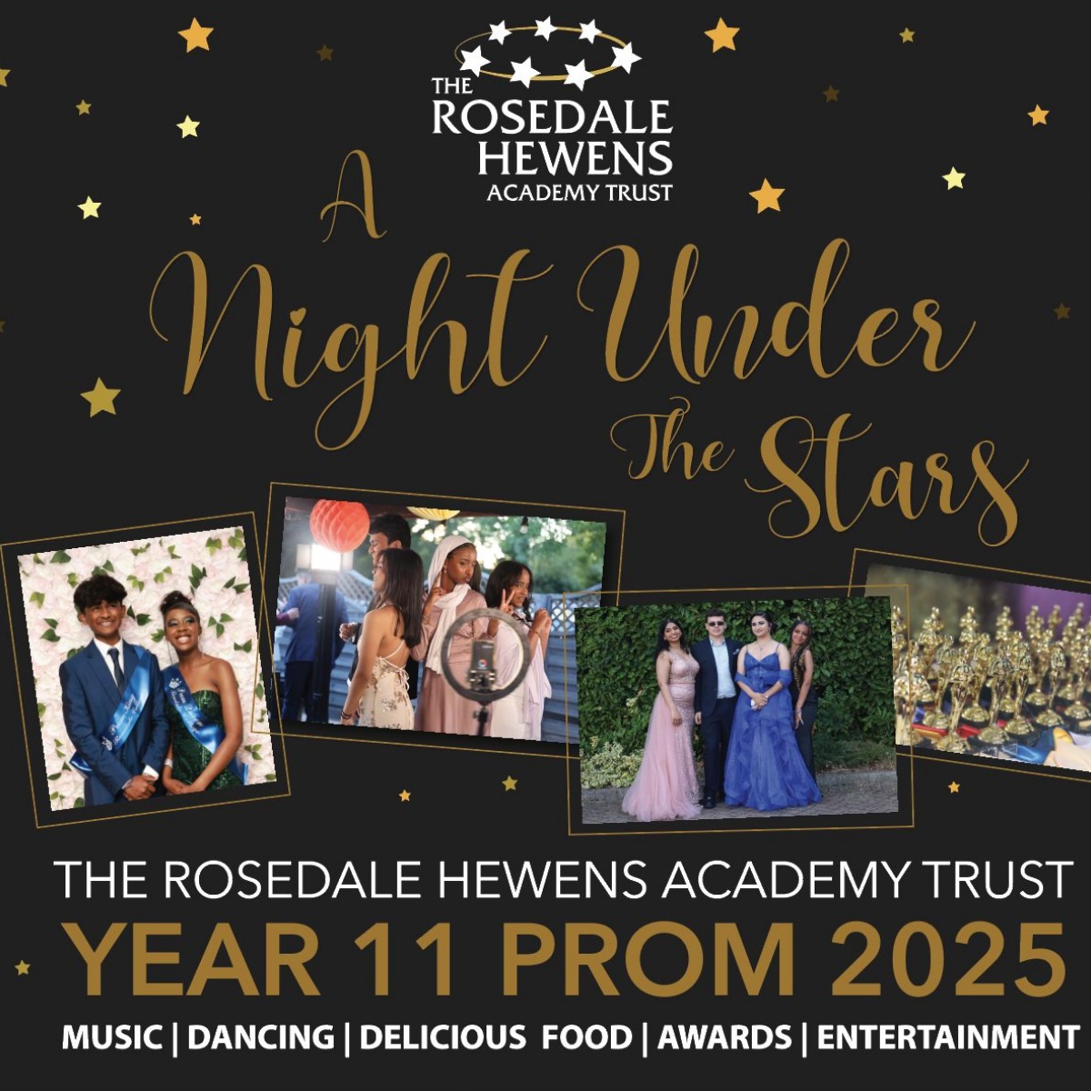 The Rosedale Hewens Academy Trust - Year 11 Prom 2025 - A Night Under ...